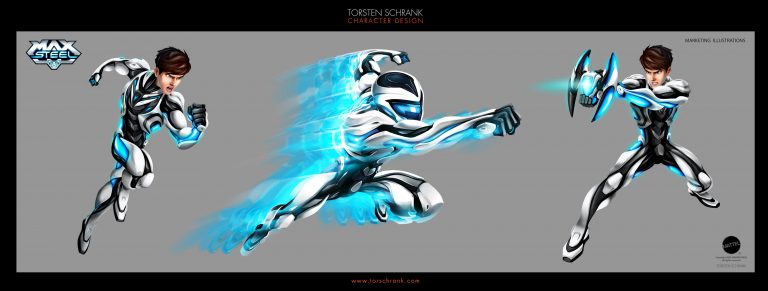 Max Steel Character Design - TORSTEN SCHRANK