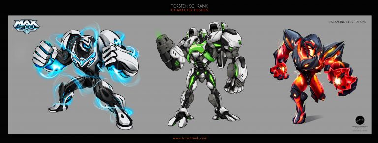 Max Steel Character Design - TORSTEN SCHRANK