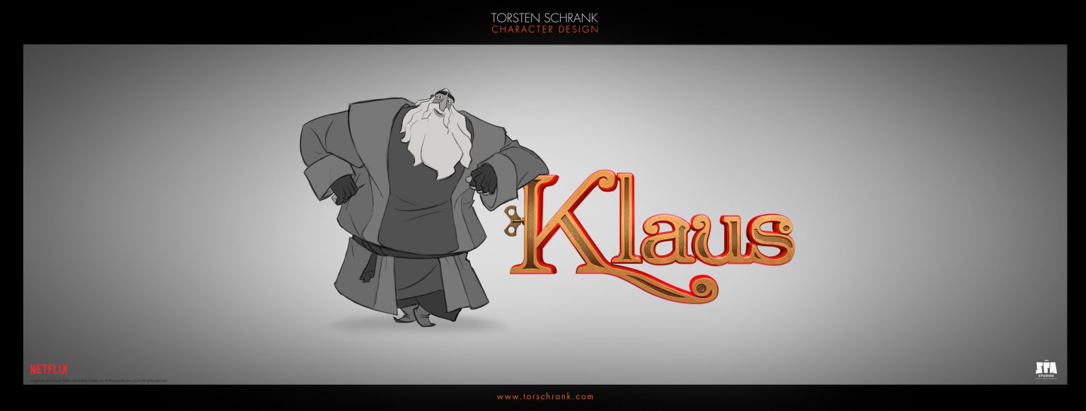 KLAUS (NETFLIX) - TORSTEN SCHRANK CHARACTER DESIGN